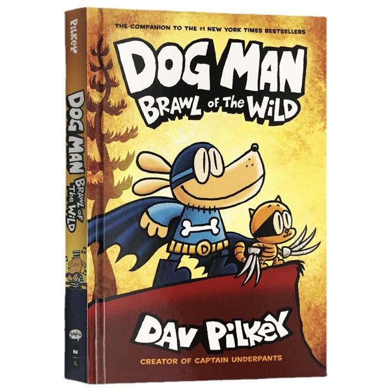 Dog Man Brawl of The Wild by Dav Pilkey, Hobbies & Toys, Books ...