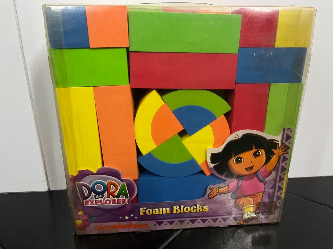 Dora foam blocks on Carousell