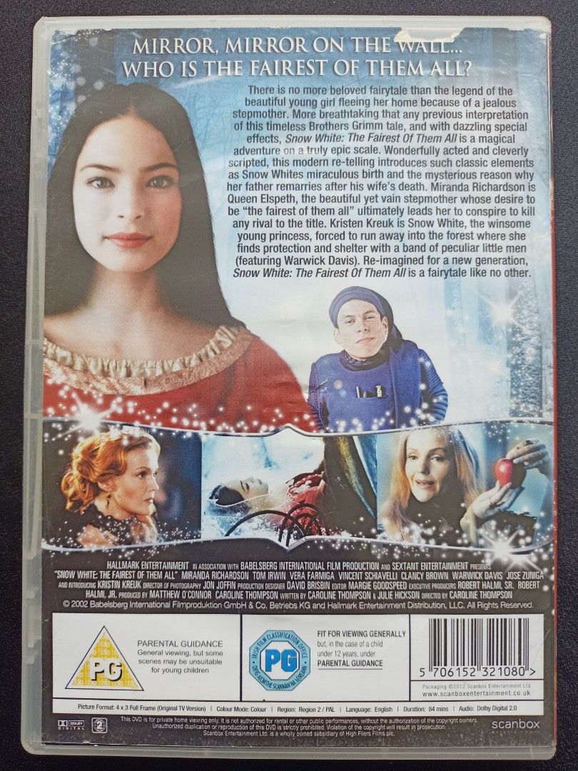 DVD Snow White : The Fairest Of Them All, Hobbies & Toys, Music & Media ... DVD Snow White : The Fairest Of Them All, Hobbies & Toys, Music & Media ...