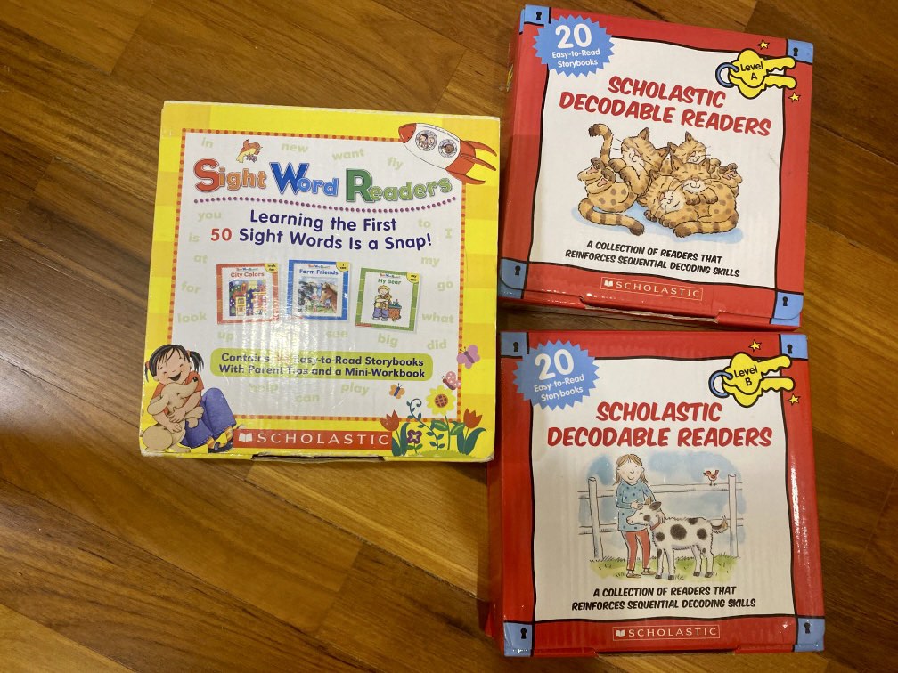 Early reader phonics books ( Scholastic), Hobbies & Toys, Books ...