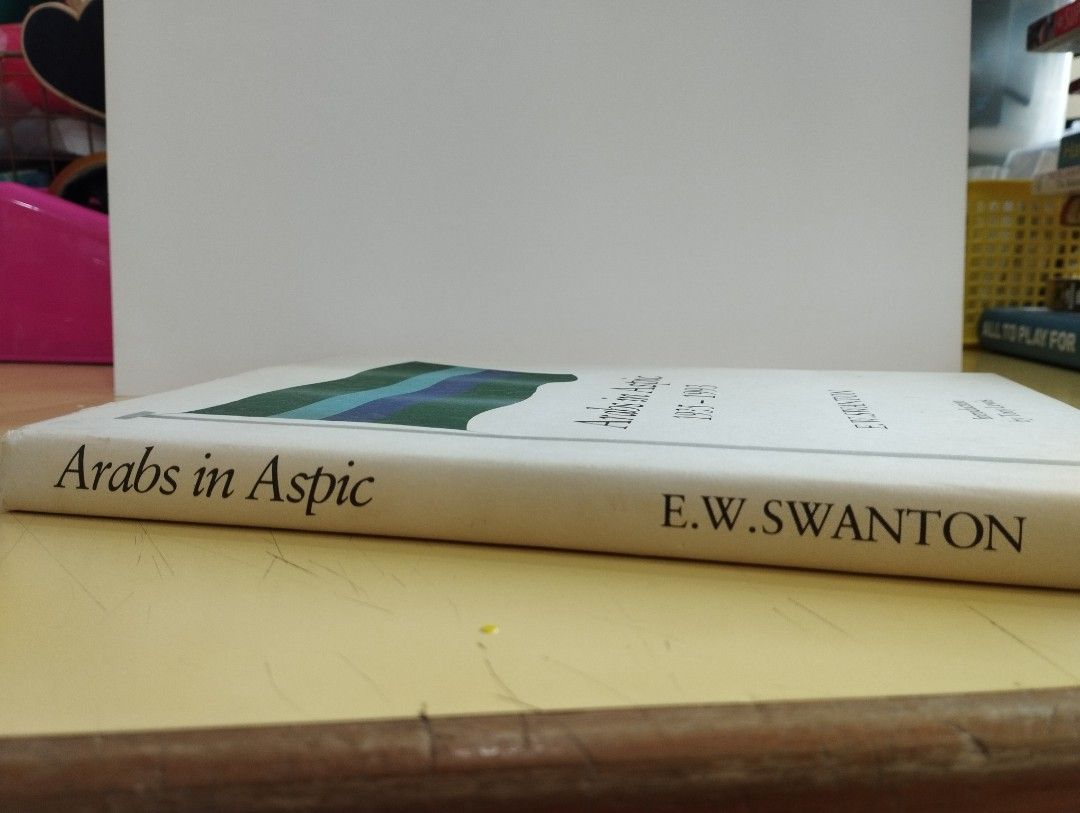 (ENG) Arabs In Aspic 1935-1993, Hobbies & Toys, Books & Magazines ...