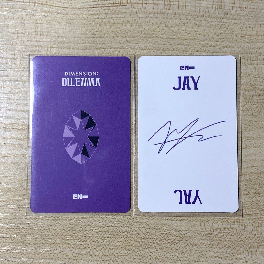 ENHYPEN JAY SUNGHOON d:d dimension dilemma scylla photocard pc holo selca jay hoon wts lfb ...