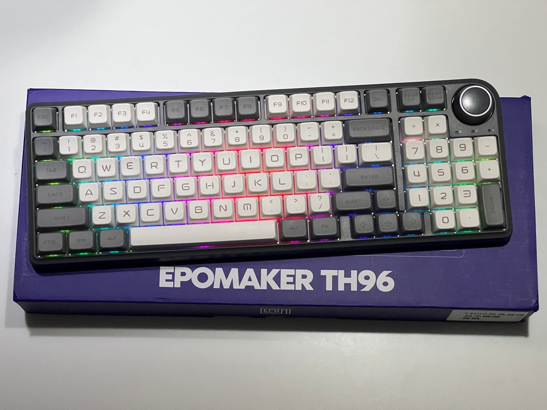 Epomaker TH96 wireless RGB mechanical keyboard, Computers & Tech, Parts ...