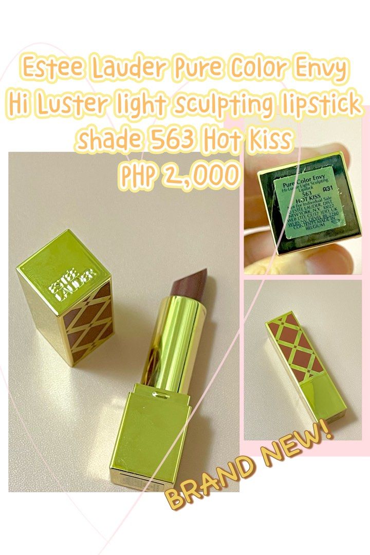 Estee Lauder Pure Color Envy Hi Luster light sculpting lipstick on ...