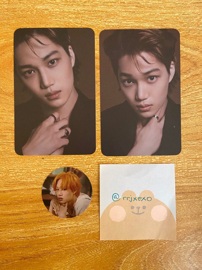 EXO KAI FLO VER3 & POGS, Hobbies & Toys, Memorabilia & Collectibles, K ...