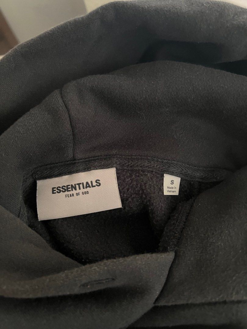 Fear of God (fog) ESSENTIALS hoodie on Carousell