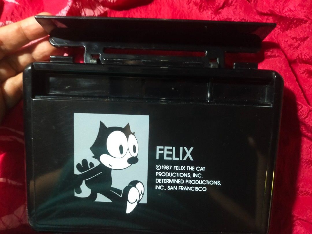 Felix the cat lunch box . on Carousell