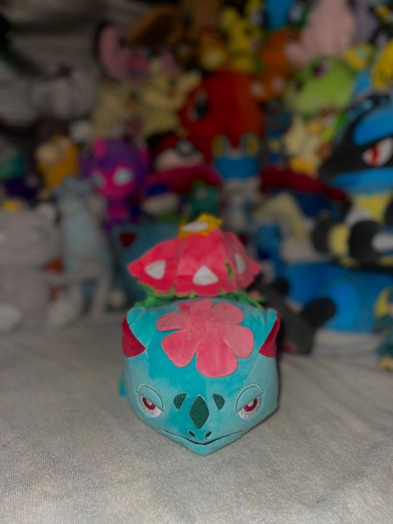 FENNEKIN, VENUSAUR & MEGA SLOWBRO POKEMON CHARACTER PLUSH, Hobbies ...