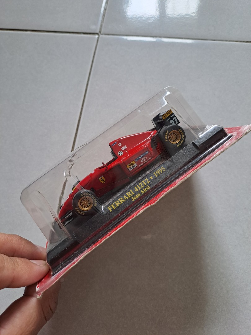 FERRARI 412T2 TAHUN 1985 JEAN ALESI, Hobbies & Toys, Toys & Games on ...