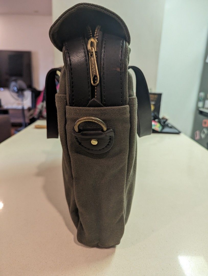 Filson 256 Breifcase (Otter Green), Men's Fashion, Bags, Briefcases on ...