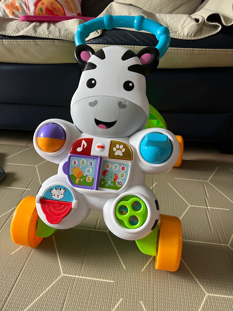 Fisher Price Zebra Walker, Babies & Kids, Infant Playtime on Carousell