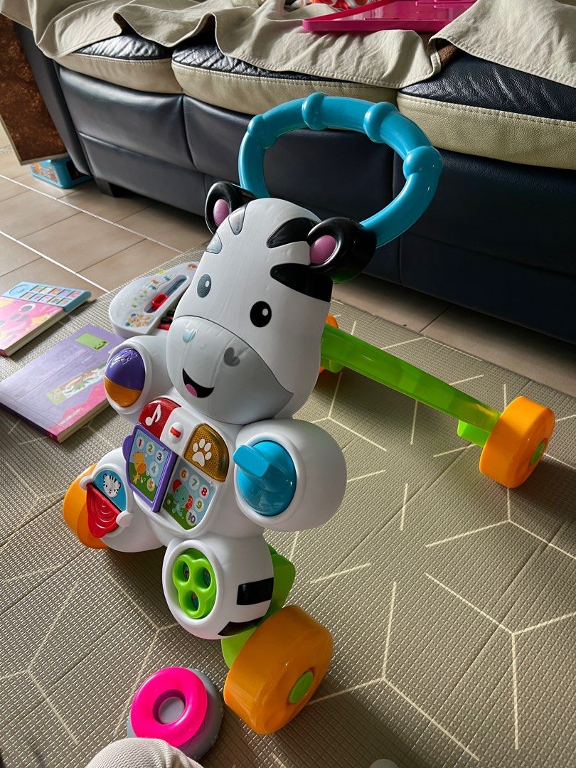 Fisher Price Zebra Walker, Babies & Kids, Infant Playtime on Carousell