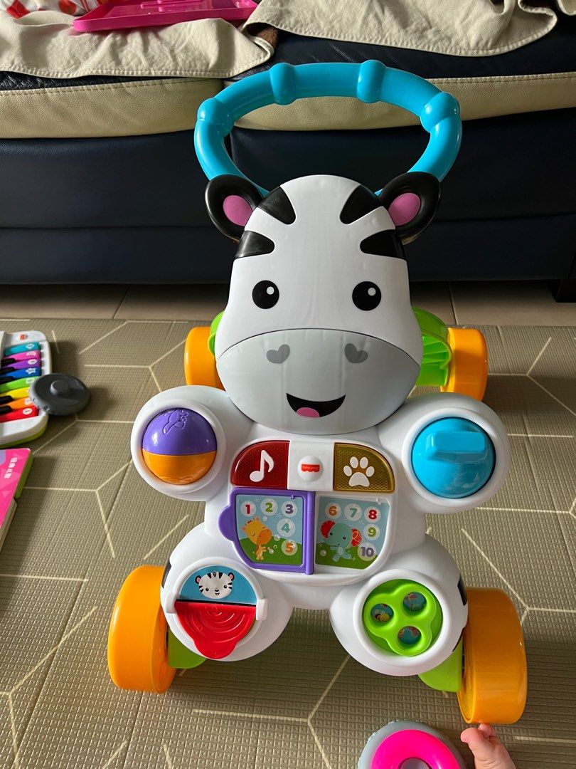 Fisher Price Zebra Walker, Babies & Kids, Infant Playtime on Carousell