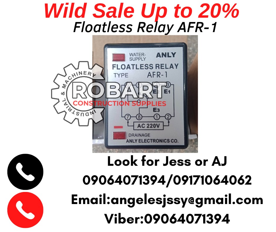 Floatless relay AFR-1, Commercial & Industrial, Construction Tools ...