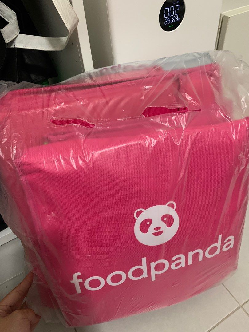 FOOD PANDA DELIVERY BAG FULL SET, Sports Equipment, Bicycles & Parts ...