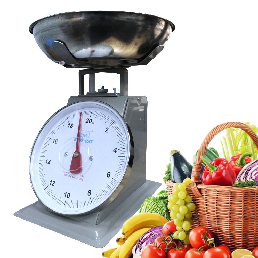 Fruit Vegetables Rice Store 20 kilos Timbangan Weighing Scale with Bowl ...