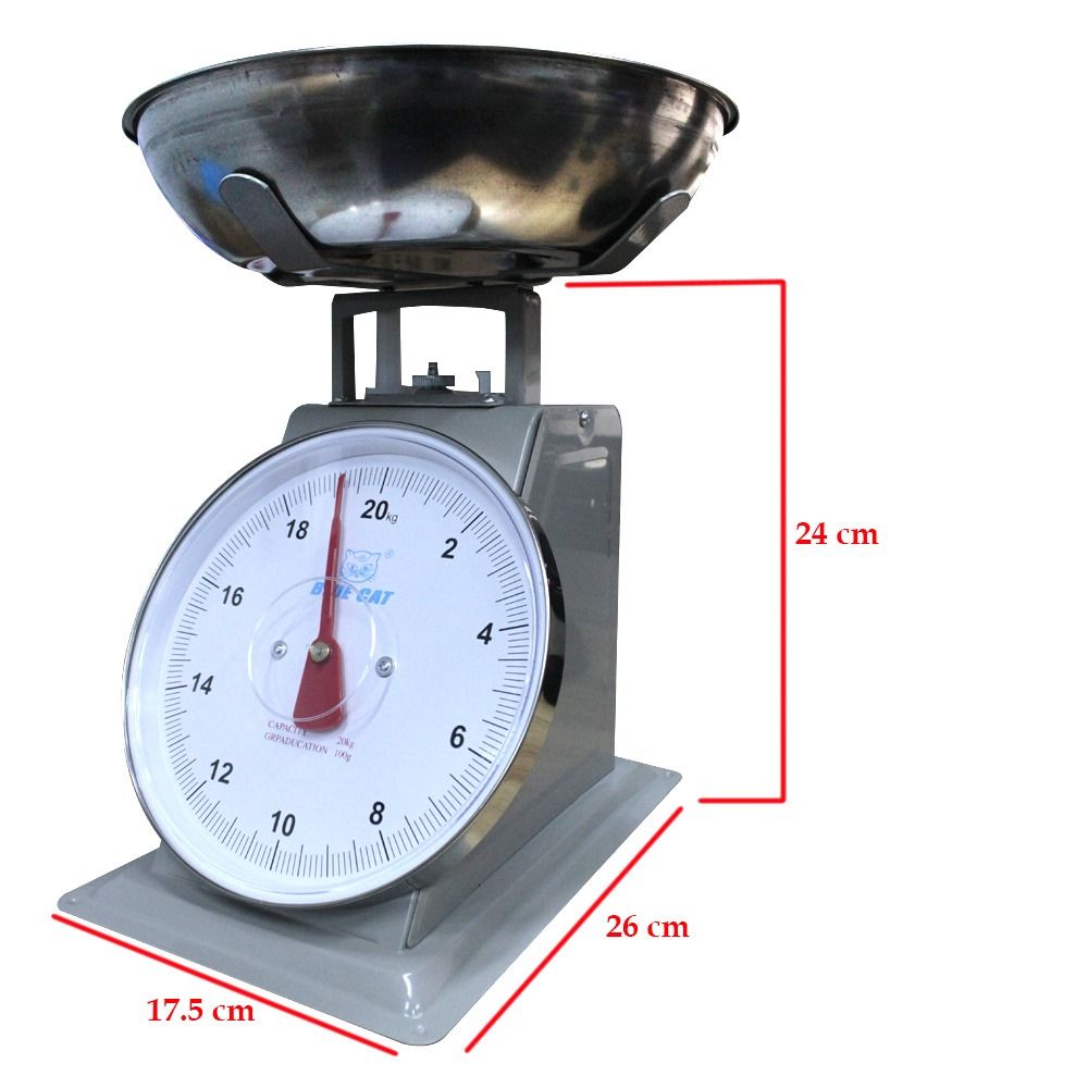 Fruit Vegetables Rice Store 20 kilos Timbangan Weighing Scale with Bowl Platform Scale Bluecat ...