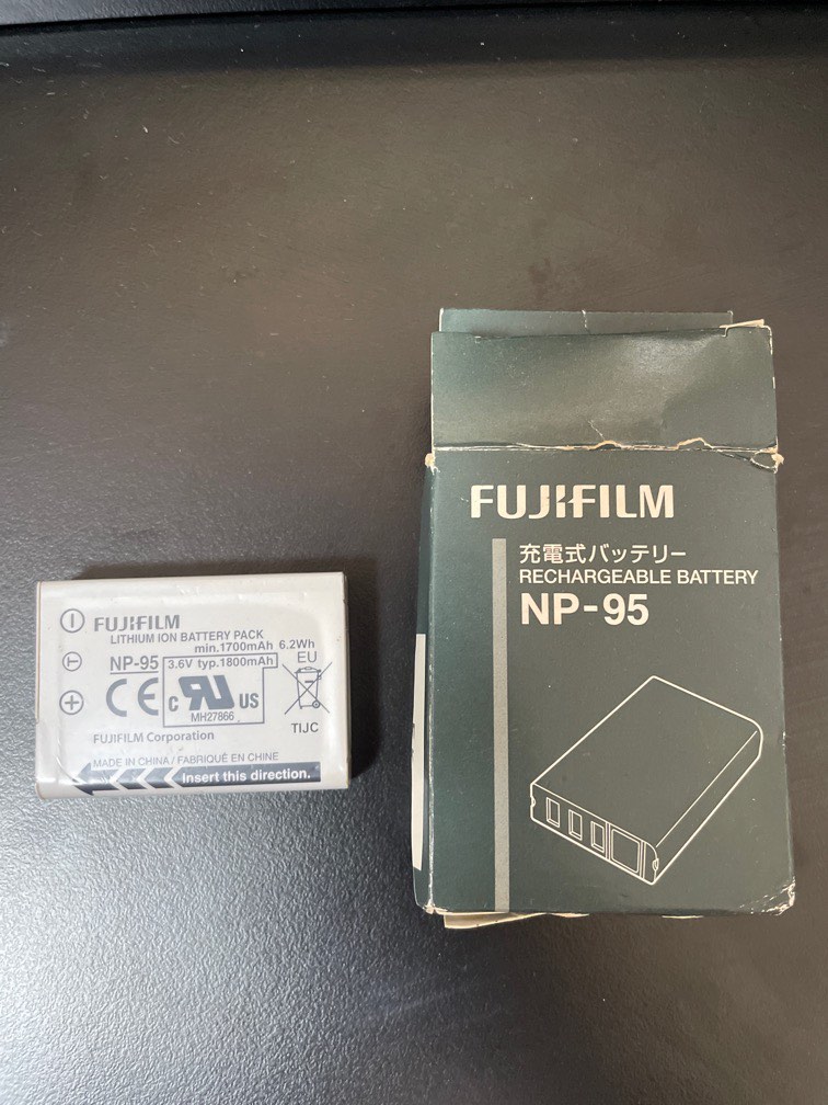 Fuji np95 battery, Photography, Photography Accessories, Batteries ...
