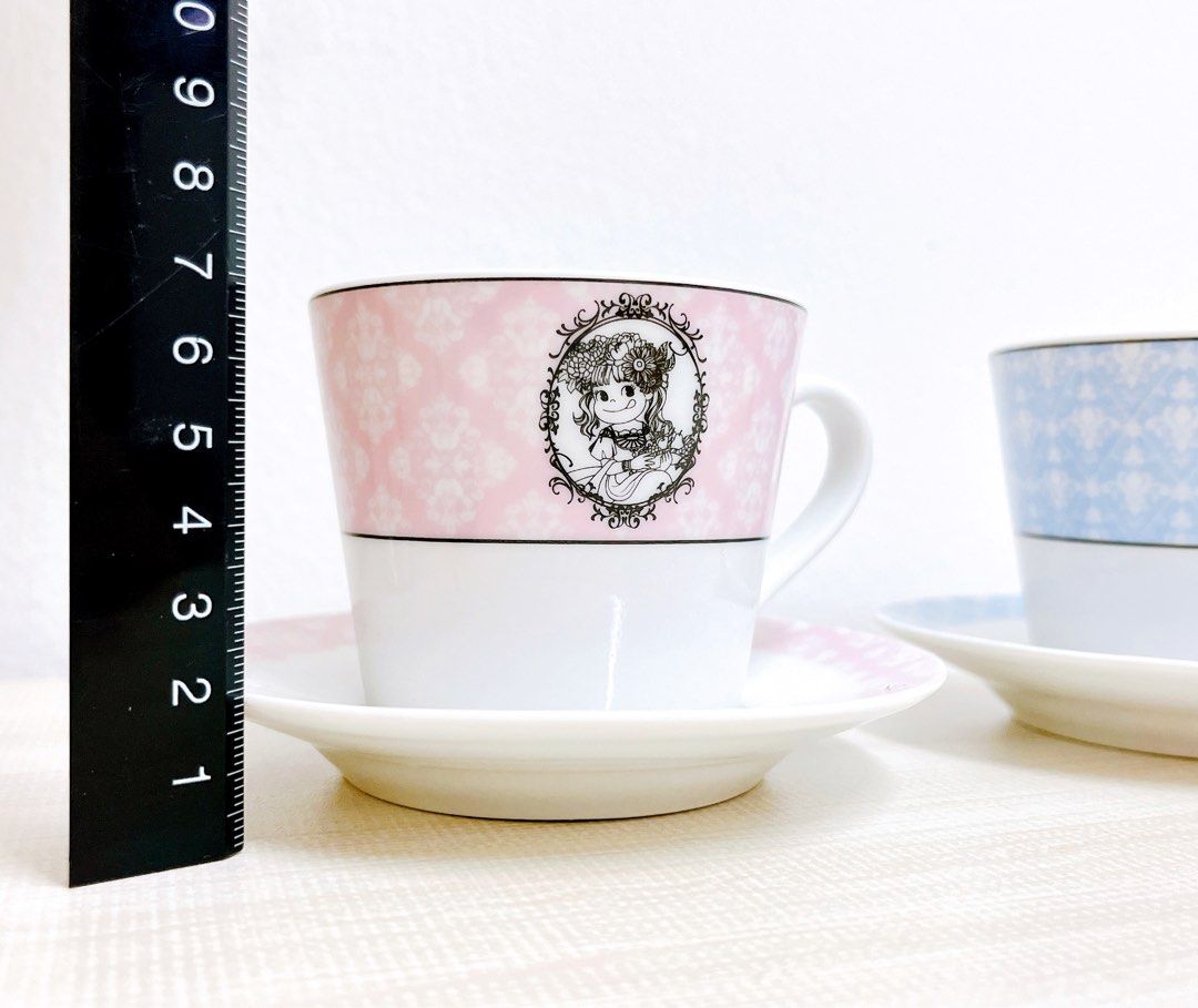 New Fujiya Peko Coffee Mug Ceramics Cup & Saucer Diameter Set ...