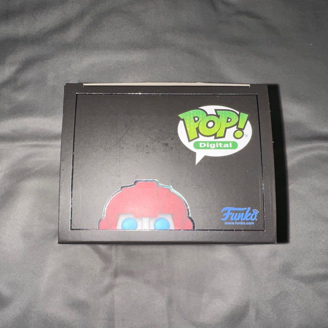 Funko Pop Hot Rod Transformers NFT exclusive LE1550 Optimus prime #48 ...