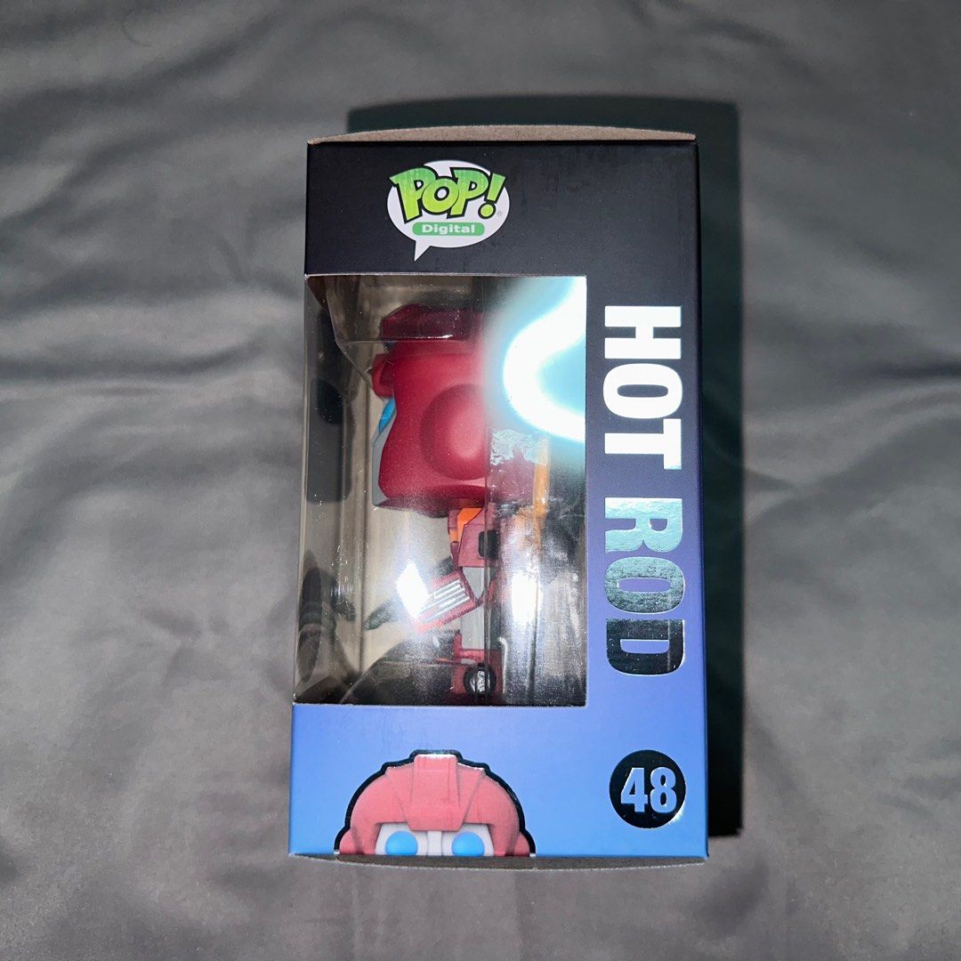 Funko Pop Hot Rod Transformers NFT exclusive LE1550 Optimus prime #48 ...