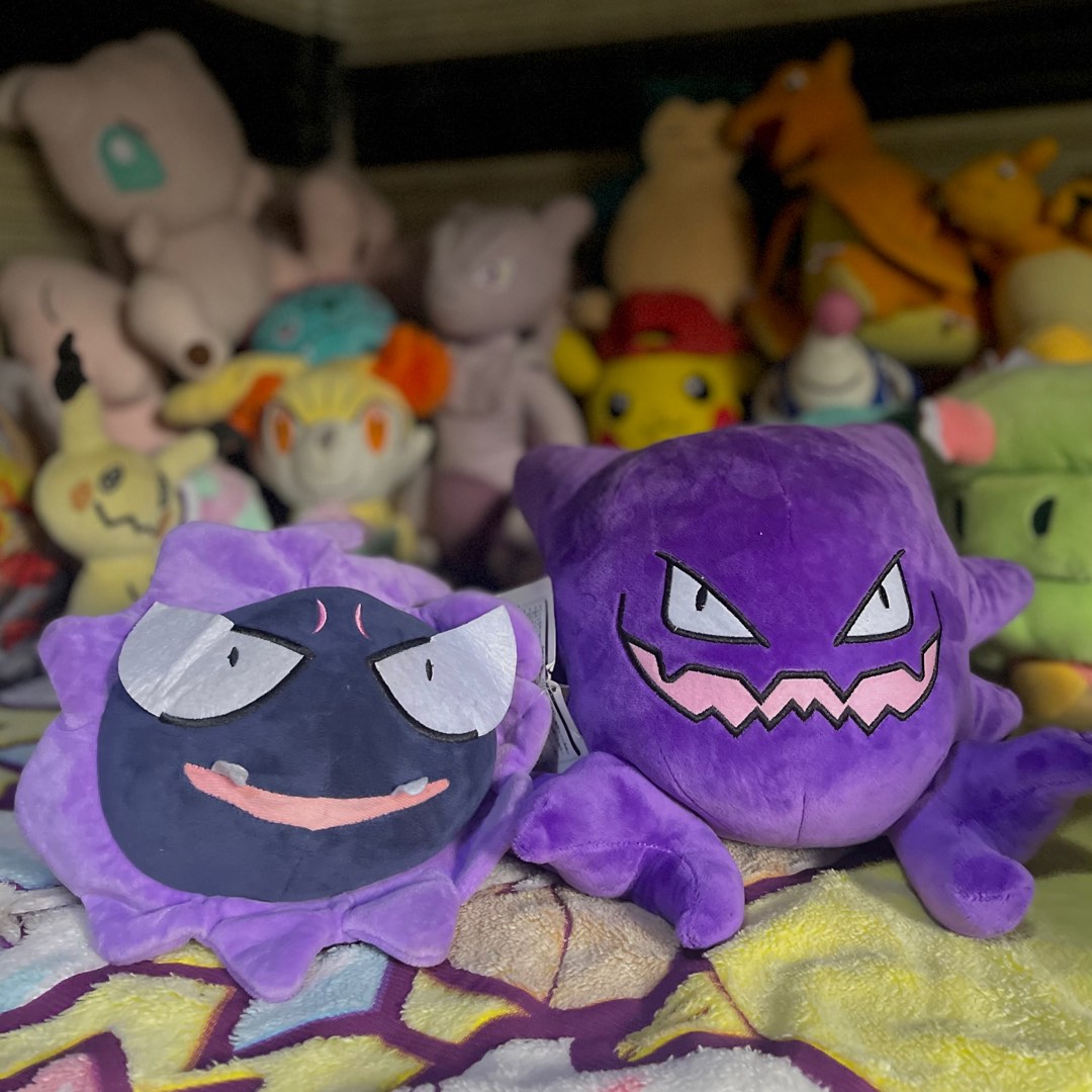 GASTLY & HAUNTER POKEMON PLUSH, Hobbies & Toys, Toys & Games on Carousell