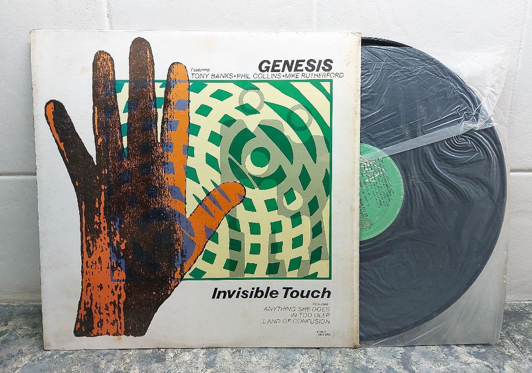 Genesis Invisible Touch Lp Vinyl Record 1986 Hobbies Toys