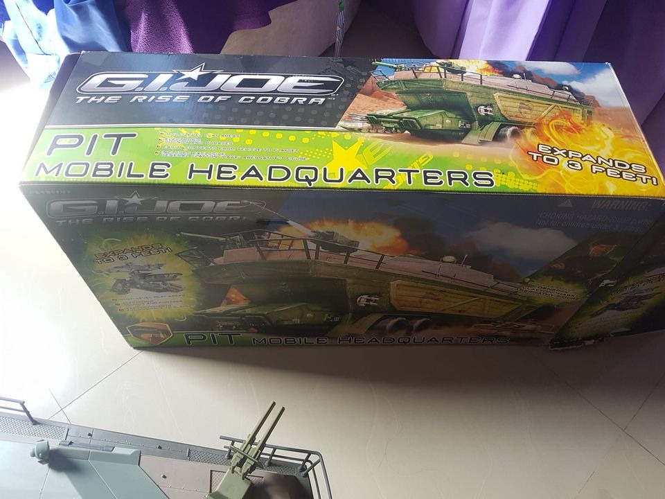 G.I Joe Pit Mobile Headquarters on Carousell