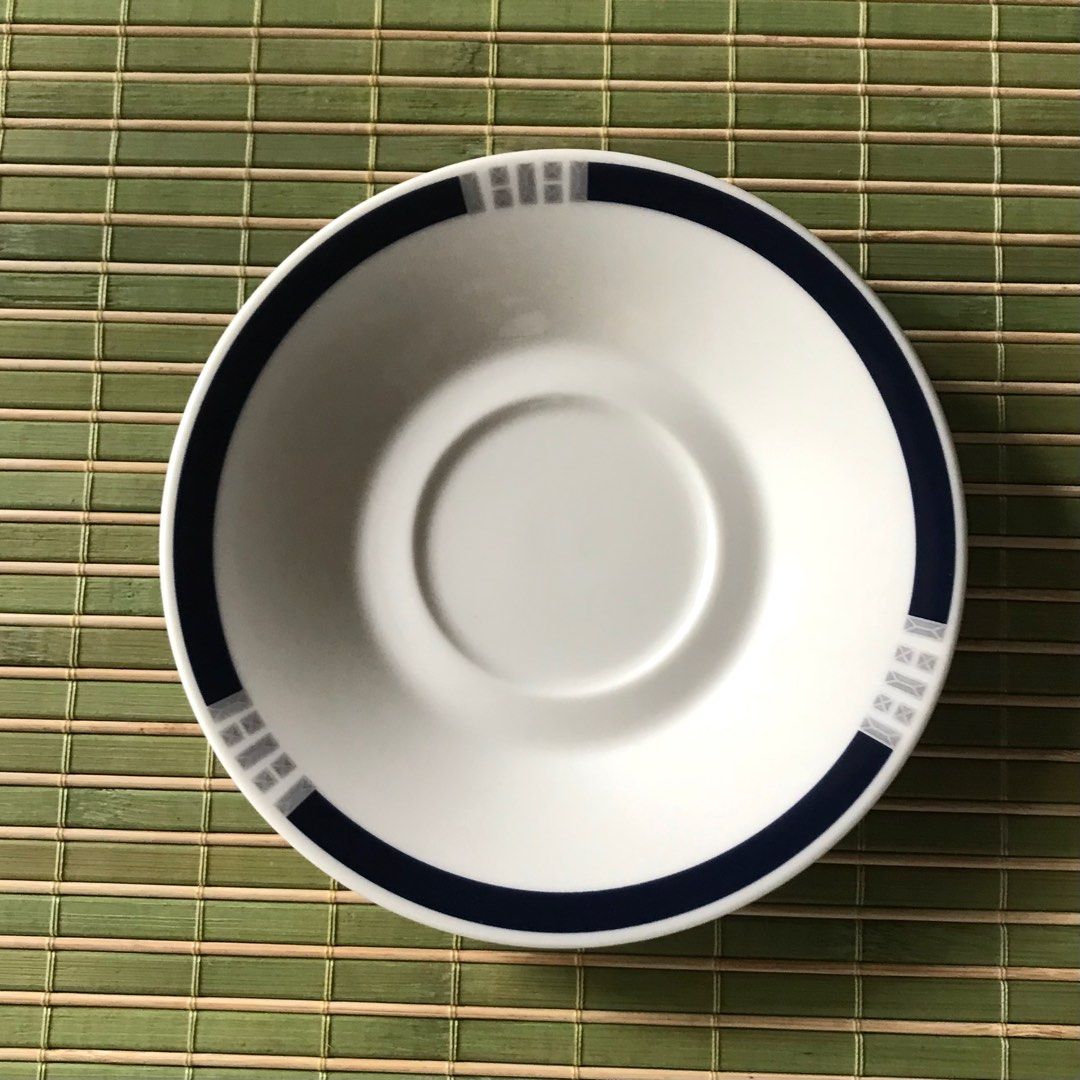 Givenchy Yamaka Japan dark blue edging design saucer, Furniture & Home ...