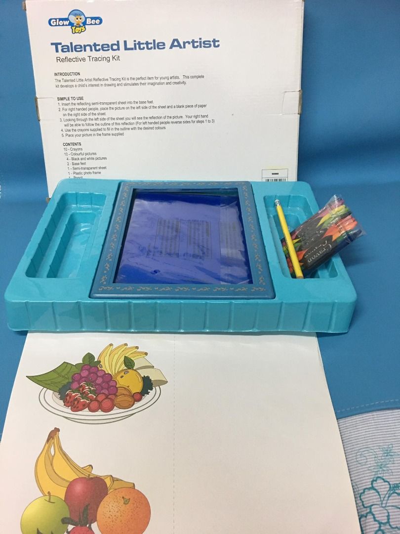 GlowBee Talented Little Artist Reflective Tracing Kit on Carousell