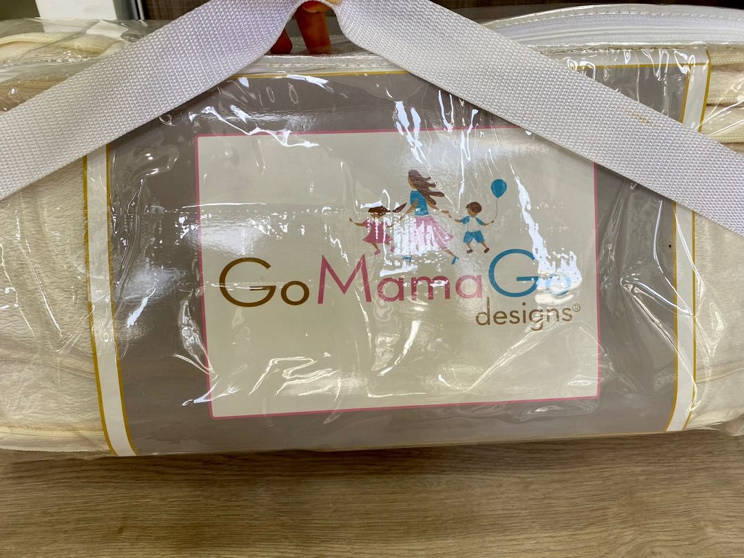Go Mama Go Vertical Crib Liners in Luxurious Minky Cream, Babies & Kids ...