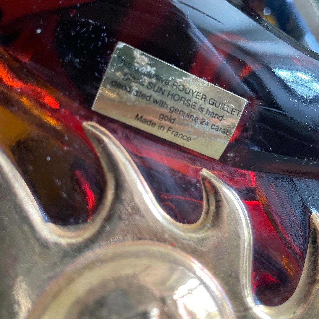 Gold Rouyer Guillet Cognac SUN Horse 700ml, Food & Drinks, Beverages on ...