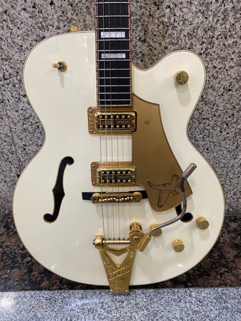 Gretsch 7593 White Falcon / Full-Acoustic Electric Guitar w/ OHC made ...