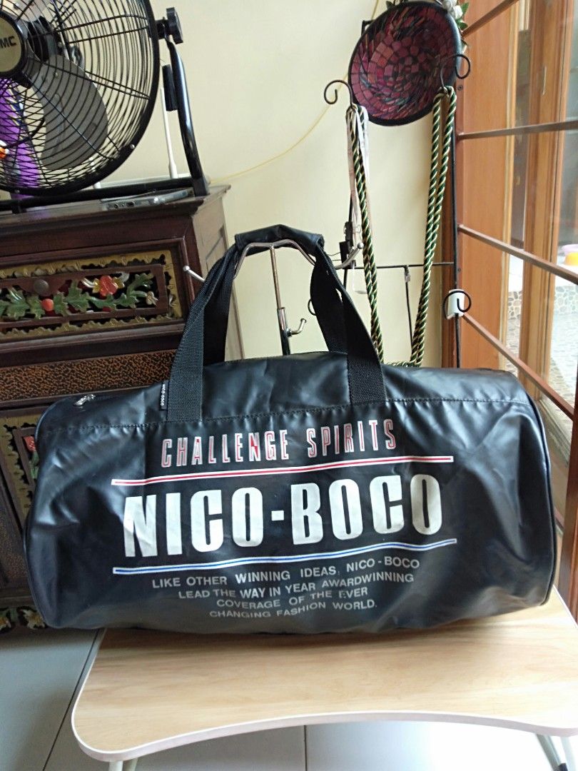 Gym Bag Nico Boco, Fesyen Wanita, Tas & Dompet di Carousell
