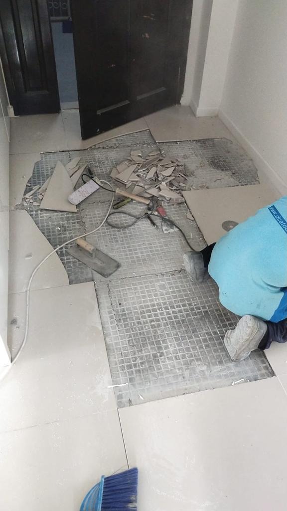 Hacking works for floor and wall, Furniture & Home Living, Kitchenware ...