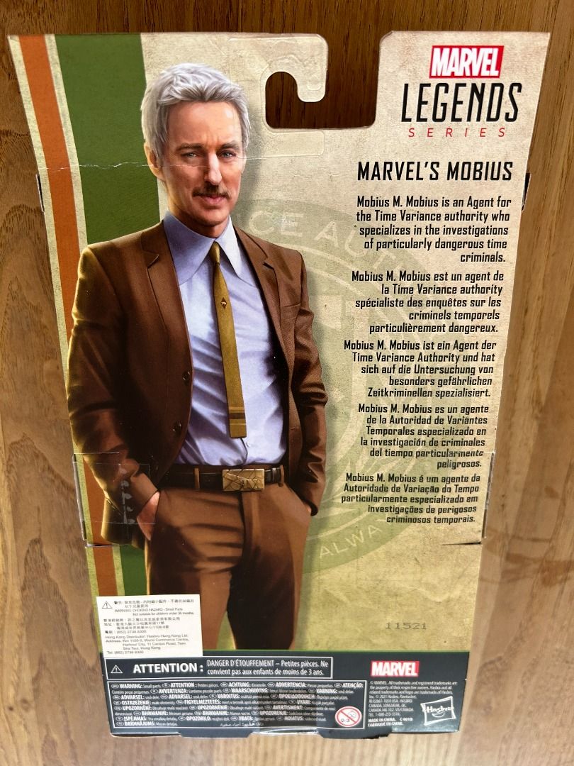 Hasbro Marvel Legends LOKI Loki Marvel's Mobius (TVA) (Time Variance ...