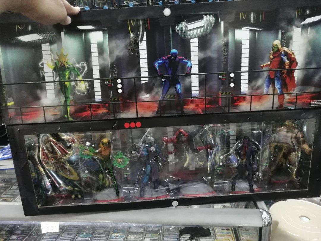 Hasbro Marvel Legends Sdcc 2016 Spider Man Raft Boxset on Carousell