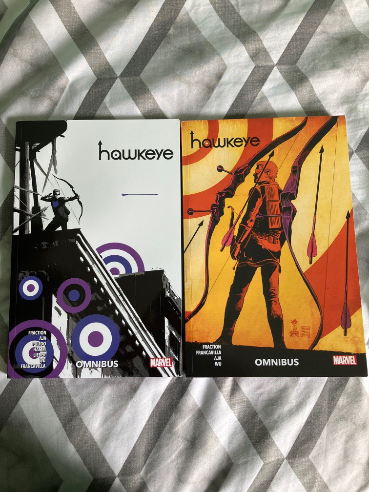 Hawkeye Omnibus Vol. 1 and 2 tpb, Hobbies & Toys, Books & Magazines ...