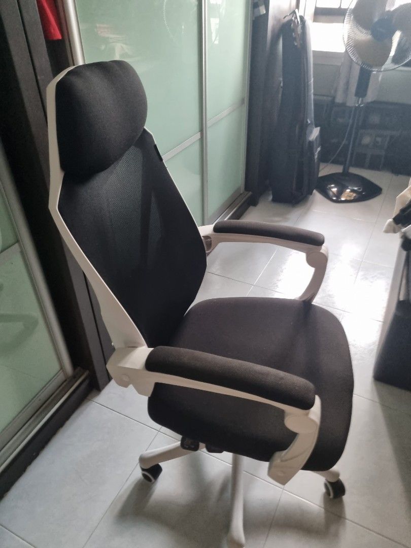 Hbada Ergonomic Computer Chair - Diamond Edition (White), Furniture ...