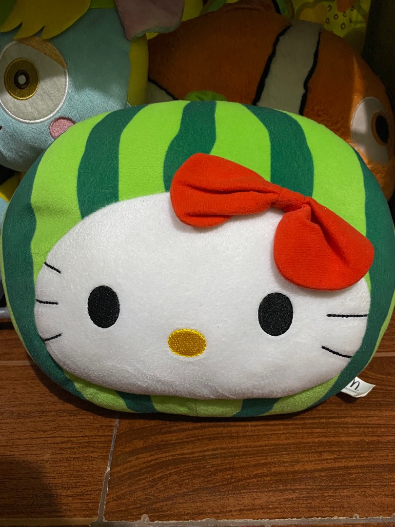 Hello kitty mcdo pillow bundle on Carousell