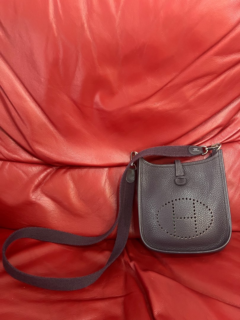 Hermes Mini Evelyn, Luxury, Bags & Wallets on Carousell