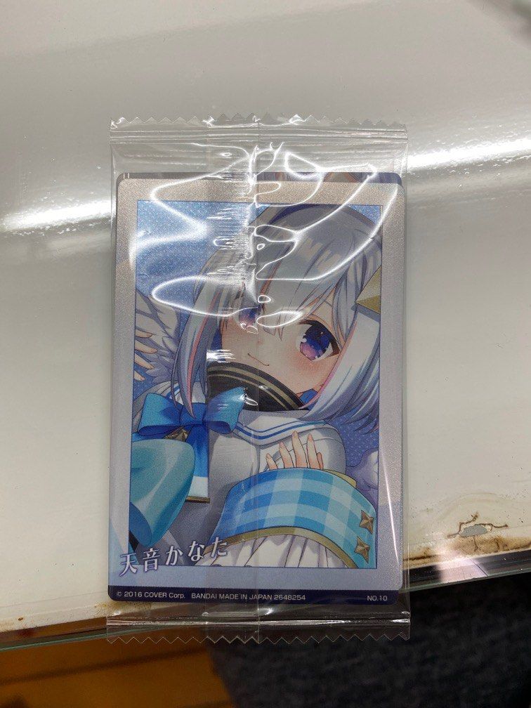 [售/換]Hololive error choco wafers 天音彼方 kanata, 興趣及遊戲, 收藏品及紀念品, 日本明星 ...