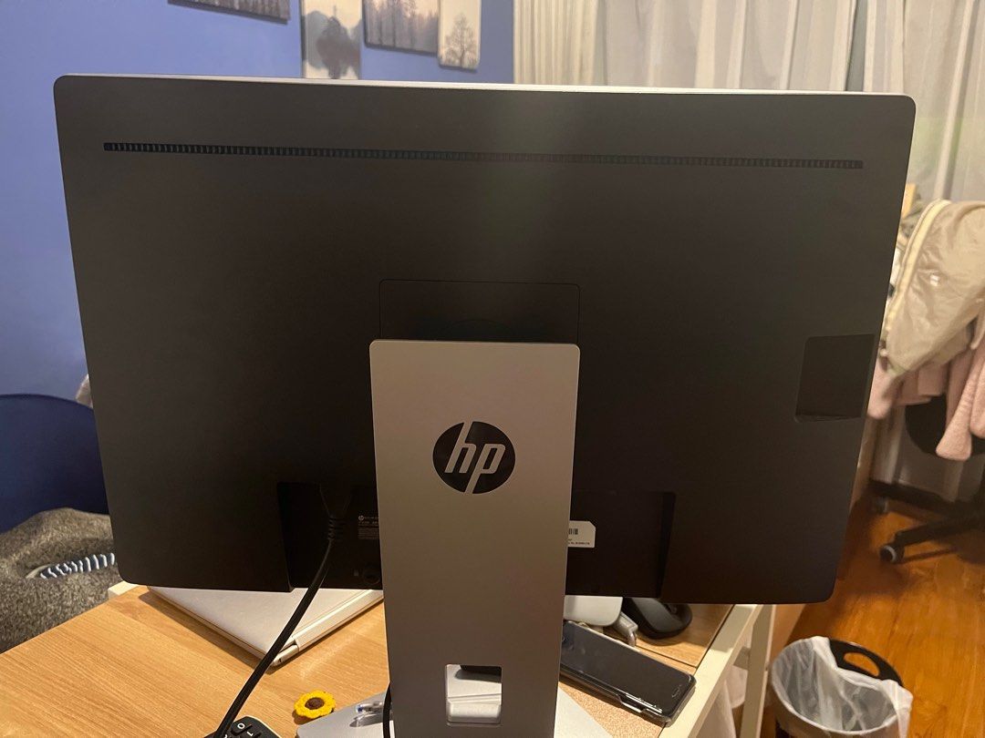HP wide screen monitor 24 inches, Computers & Tech, Desktops on Carousell