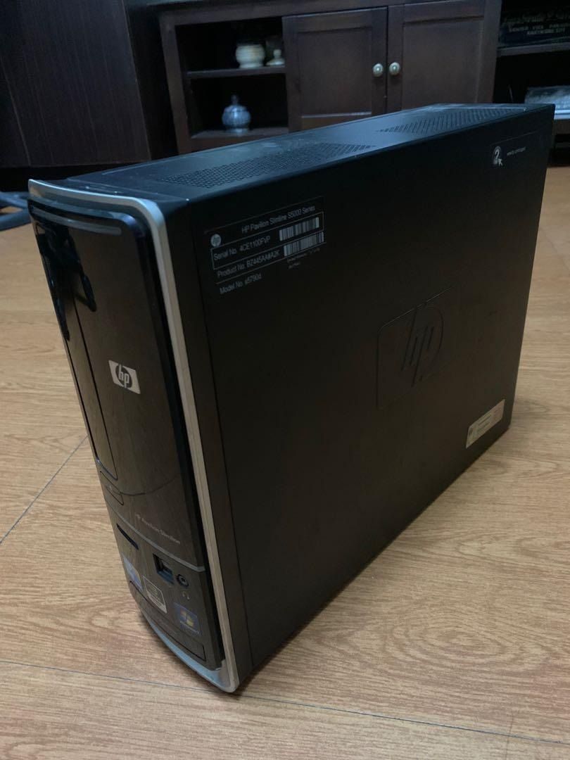 Hp Pavillion Slimline S Series Cpu System Unit Working Computers Tech Desktops On