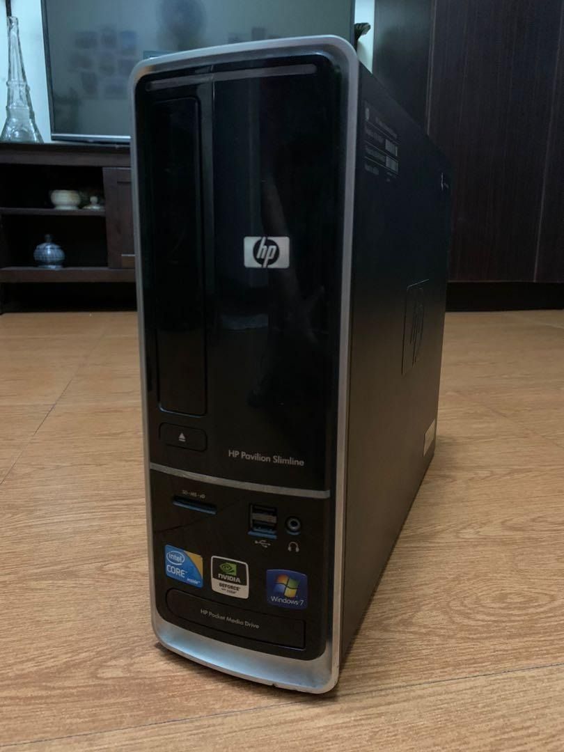 Hp Pavillion Slimline S Series Cpu System Unit Working Computers Tech Desktops On