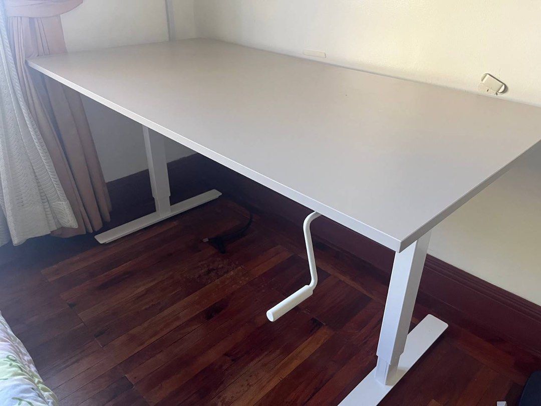 Ikea Trotten Standing Desk, Furniture & Home Living, Furniture, Tables ...