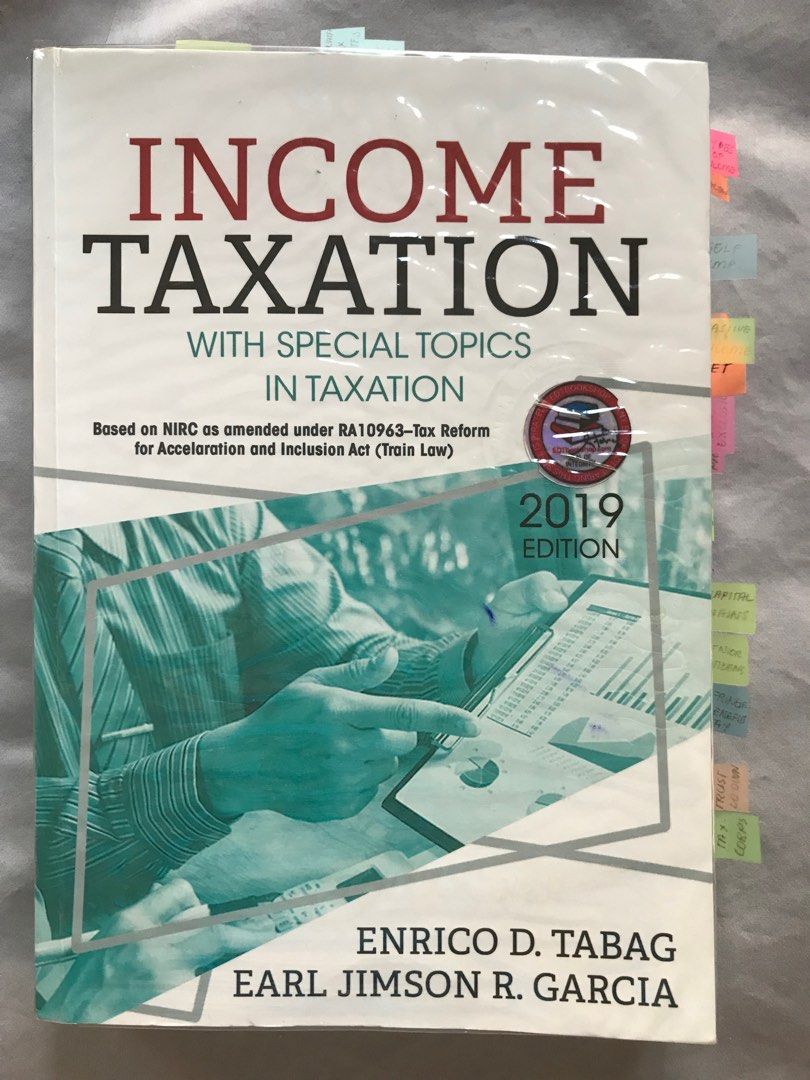 INCOME TAXATION - Tabag (2019), Hobbies & Toys, Books & Magazines ...