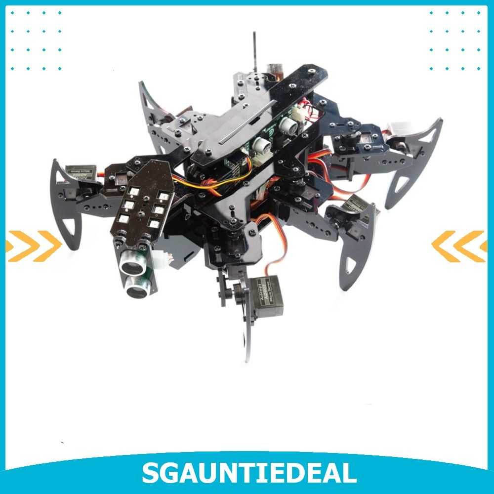 [instock] Adeept Hexapod Spider Robot Kit Compatible with Arduino ...