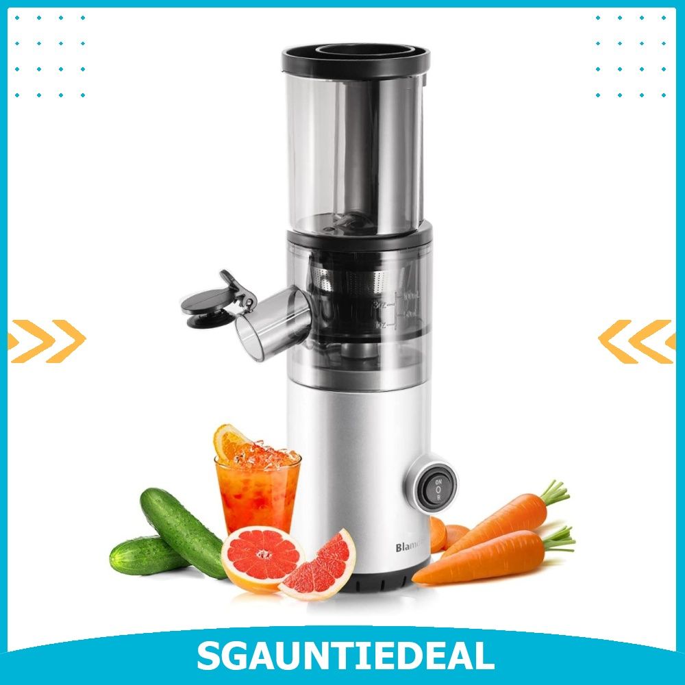 (instock) Compact Slow Juicer Masticating Extractor,Kitchen Cold Press ...