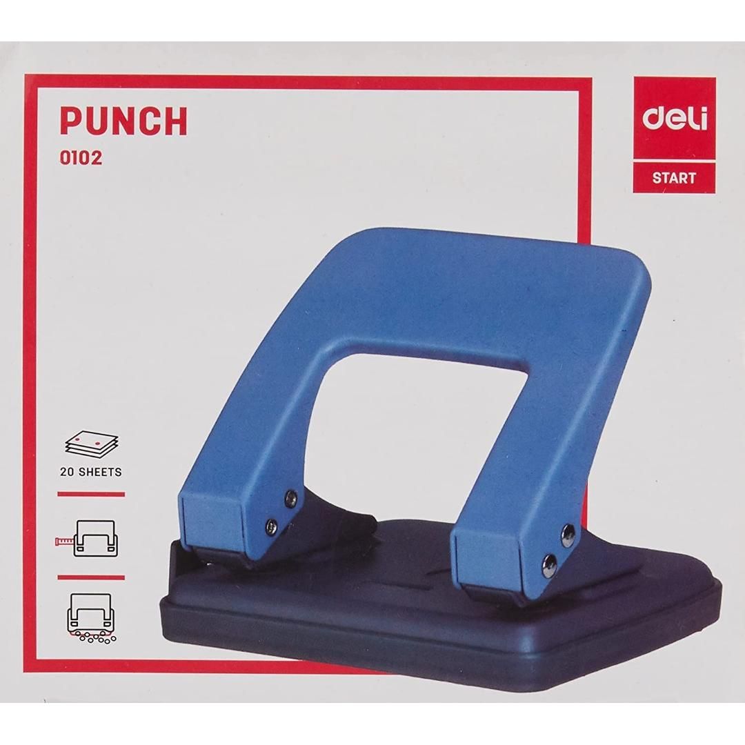 [instock] Deli E0102 2 Holes Metal Punch Lock System(20 Sheets ...